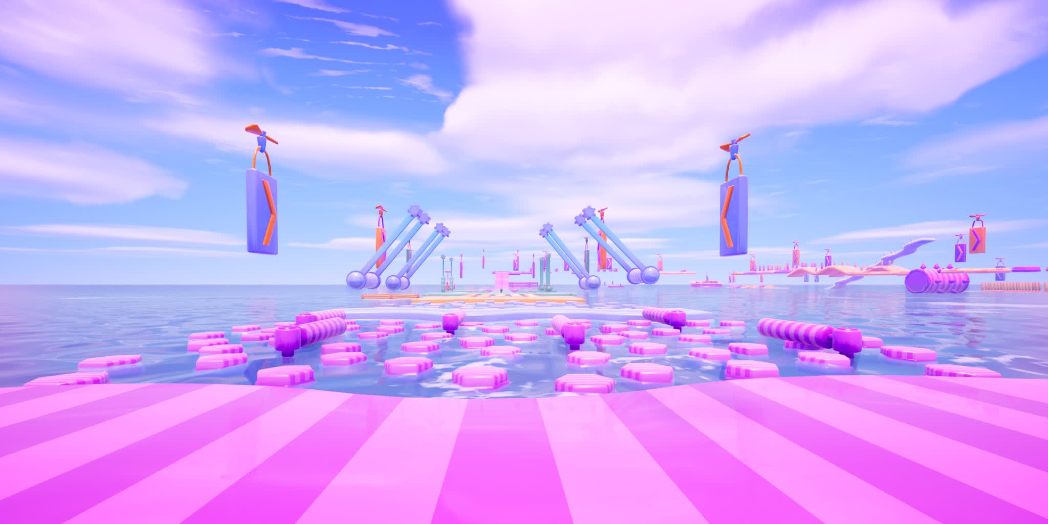 ⭐ OBBY RACE 1.0 🥇 - 2328-4560-3055 | Fortnite Zone