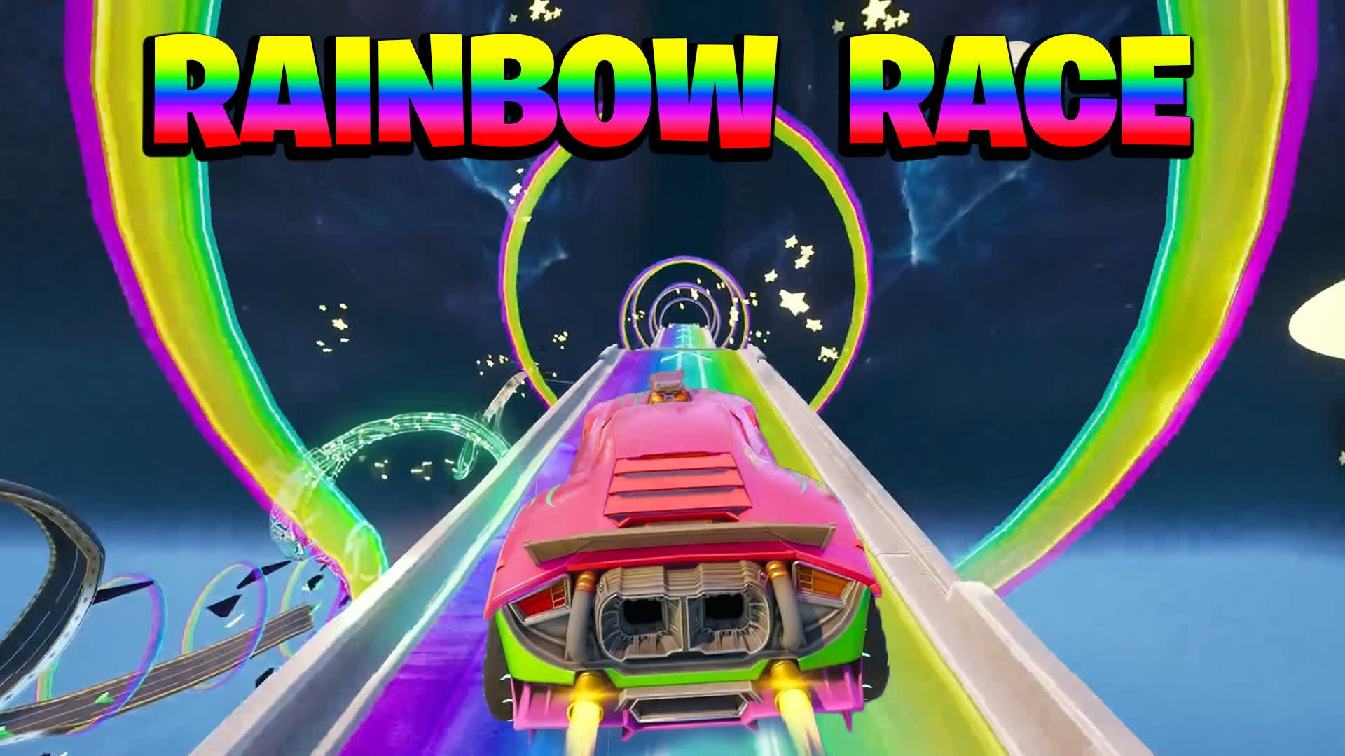 🌈 Rainbow Race 🌈 5151-0301-5856 by clickcreates - フォートナイト