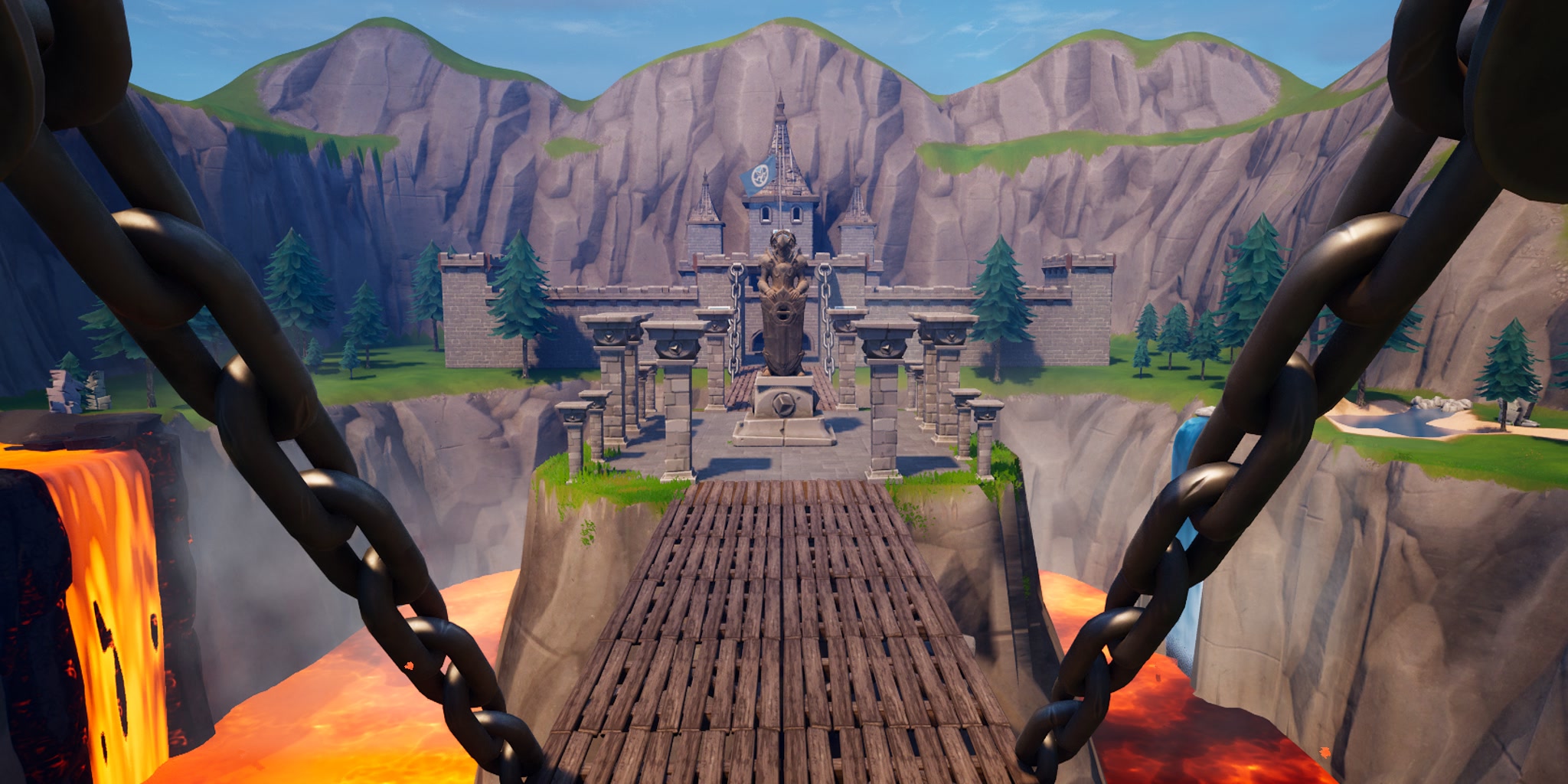 🚩BLUE VS RED CASTLE: CAPTURE THE FLAG🚩 9881-3570-1625 by dophy - Fortnite Creative Map Code ...