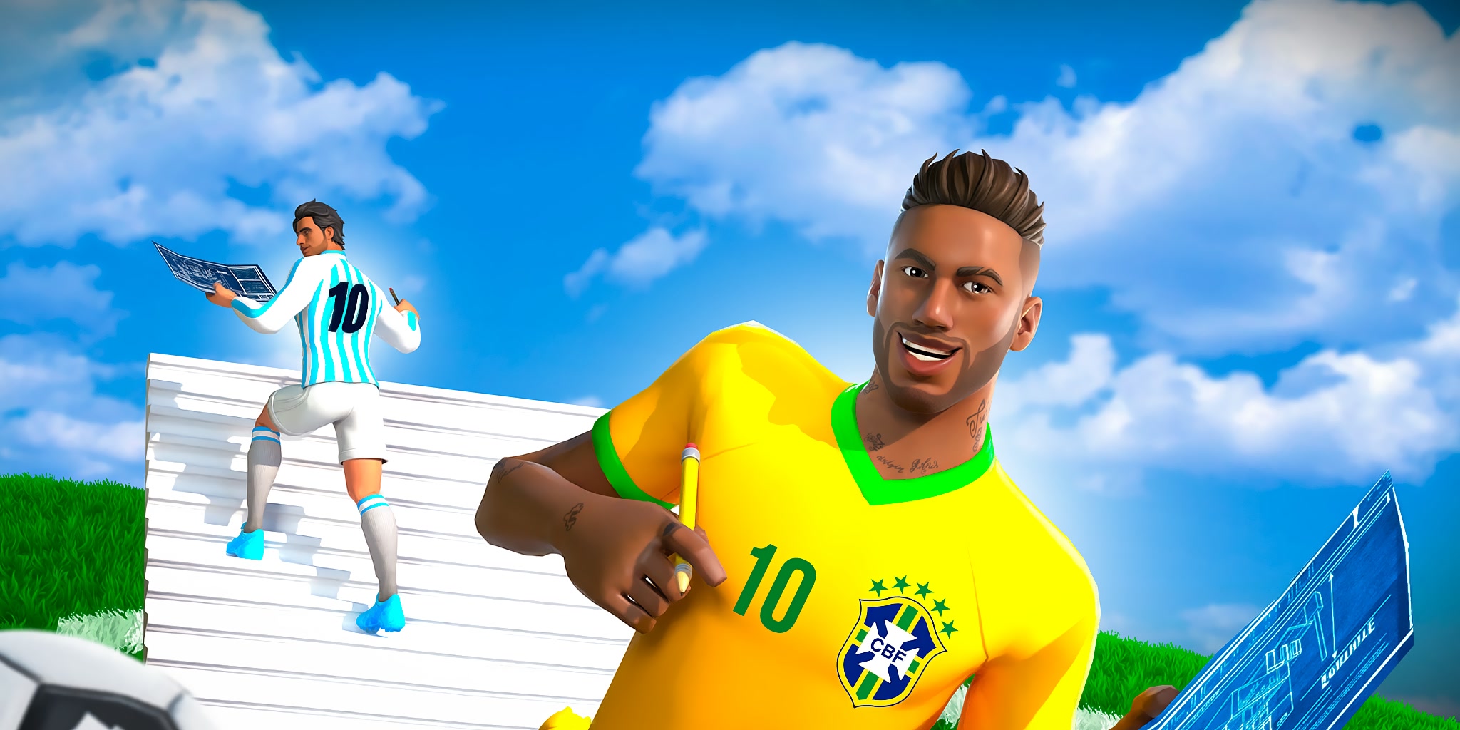 FOOTBALL 1v1 BUILD FIGHT - 3853-3976-0801 | Fortnite Zone