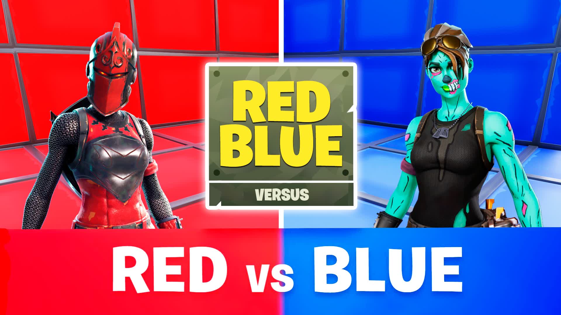 OG RED VS BLUE 🔴🔵 2474-4821-3391 by tyrux7 - Fortnite