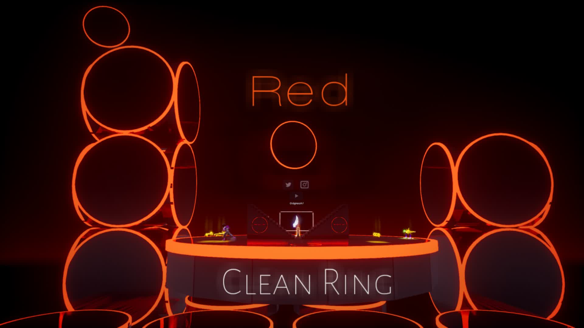 Clean Ring 1v1 [Red] •No Delay• 6993-9503-4324 by oldghost - Fortnite