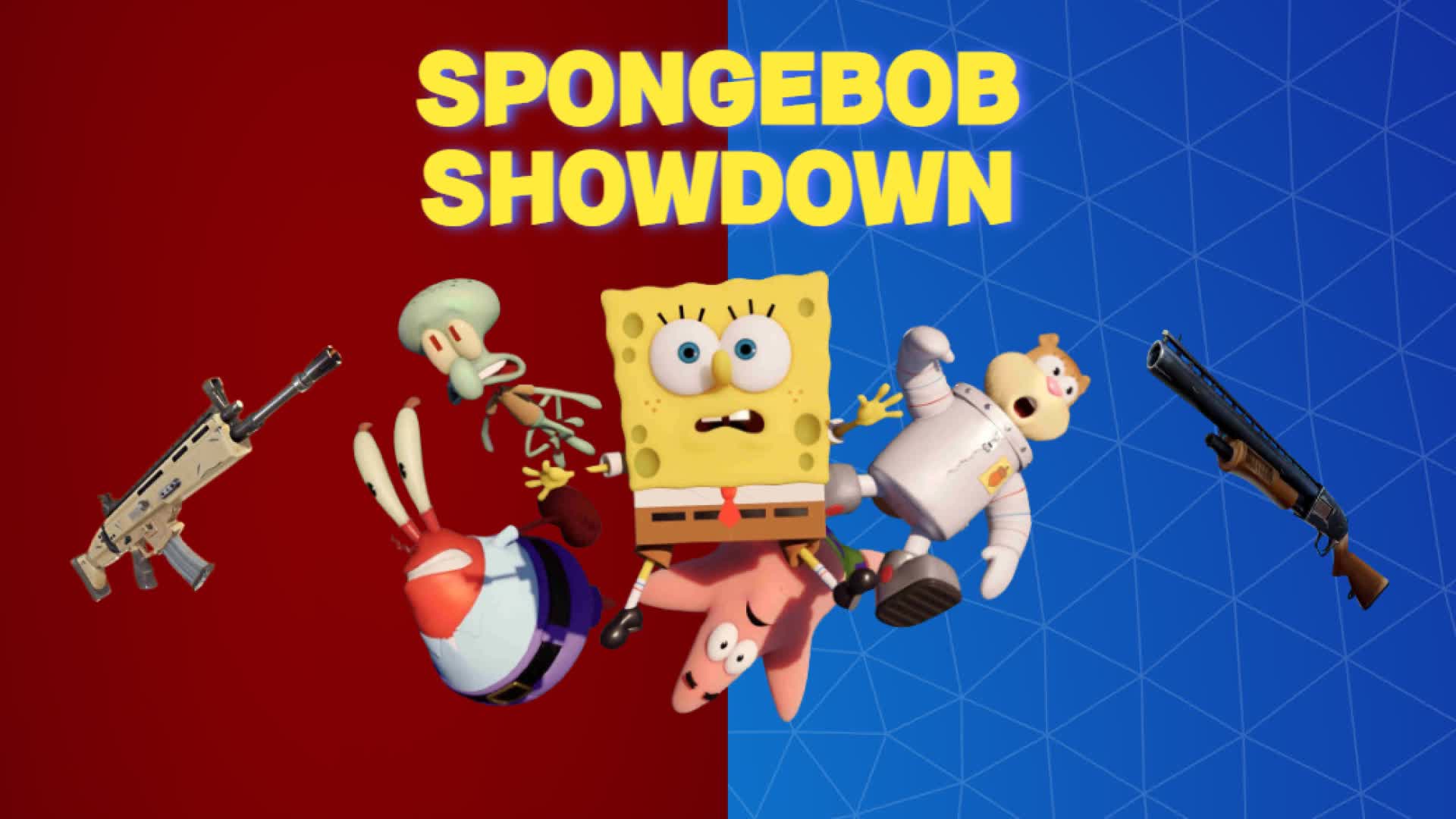 SpongeBob Showdown RED VS BLUE 9503-4943-4329 by sotox - Fortnite ...