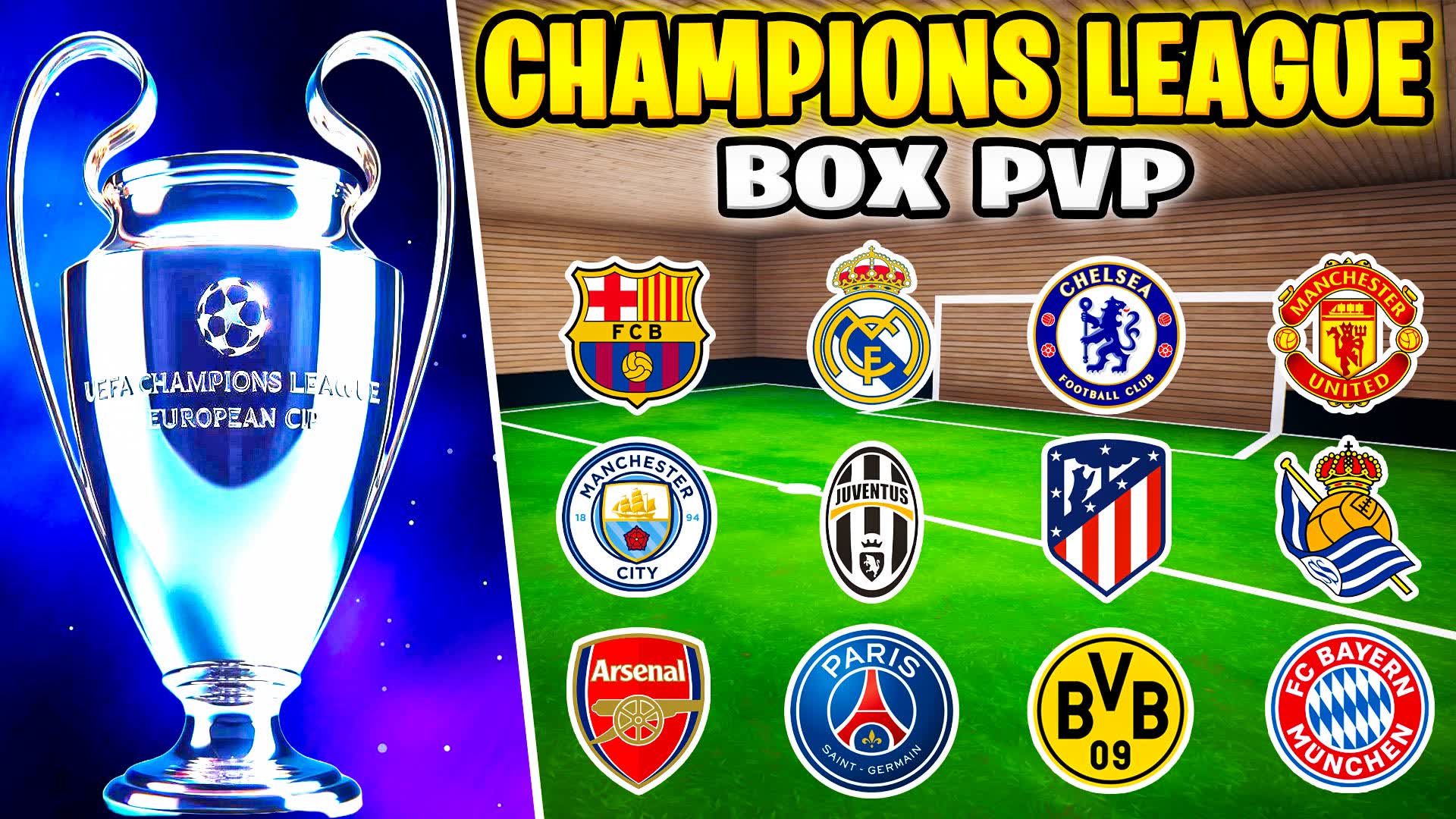 Champions League Box Pvp 📦 3661-4564-5513 by kisacreate - Fortnite ...