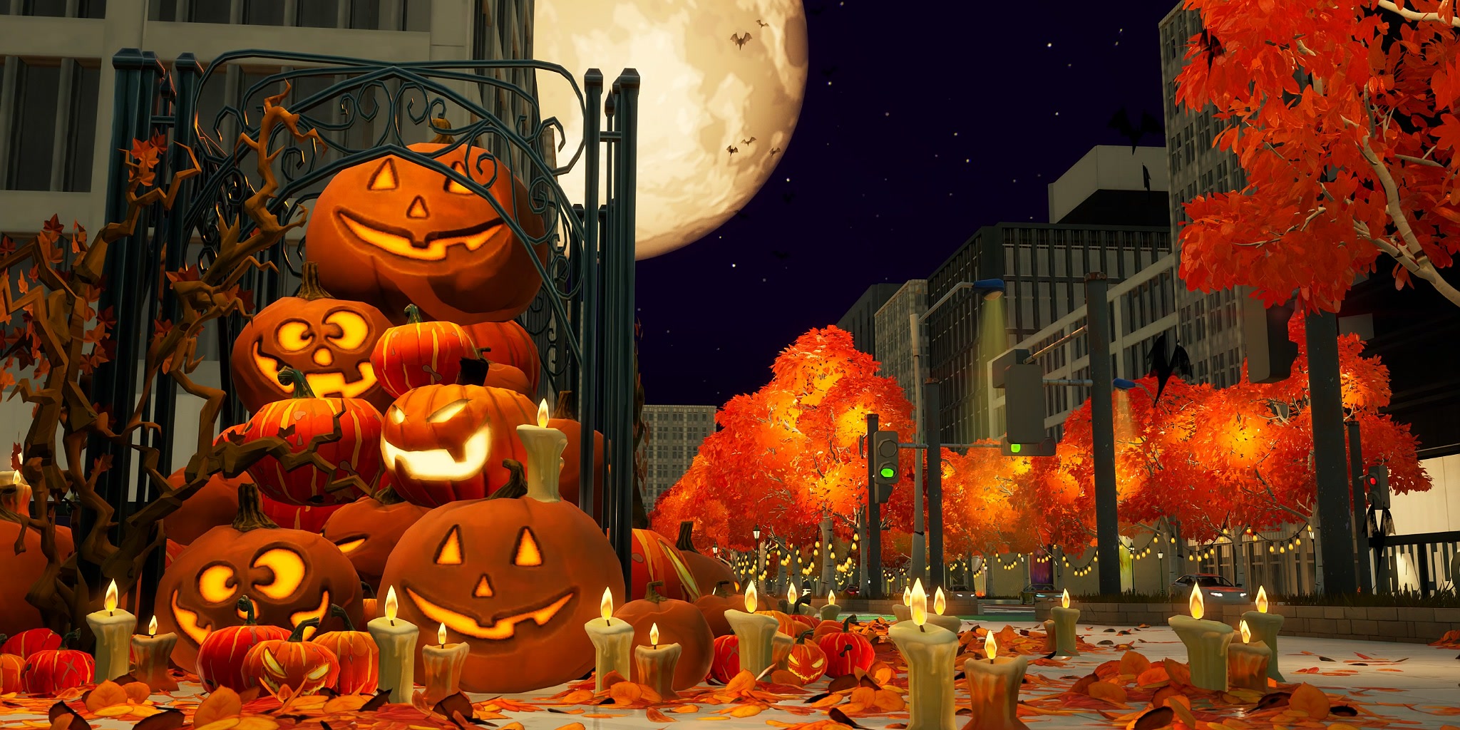 Halloween Street 5631-6182-0061 by ruuu - Fortnite Creative Map Code ...