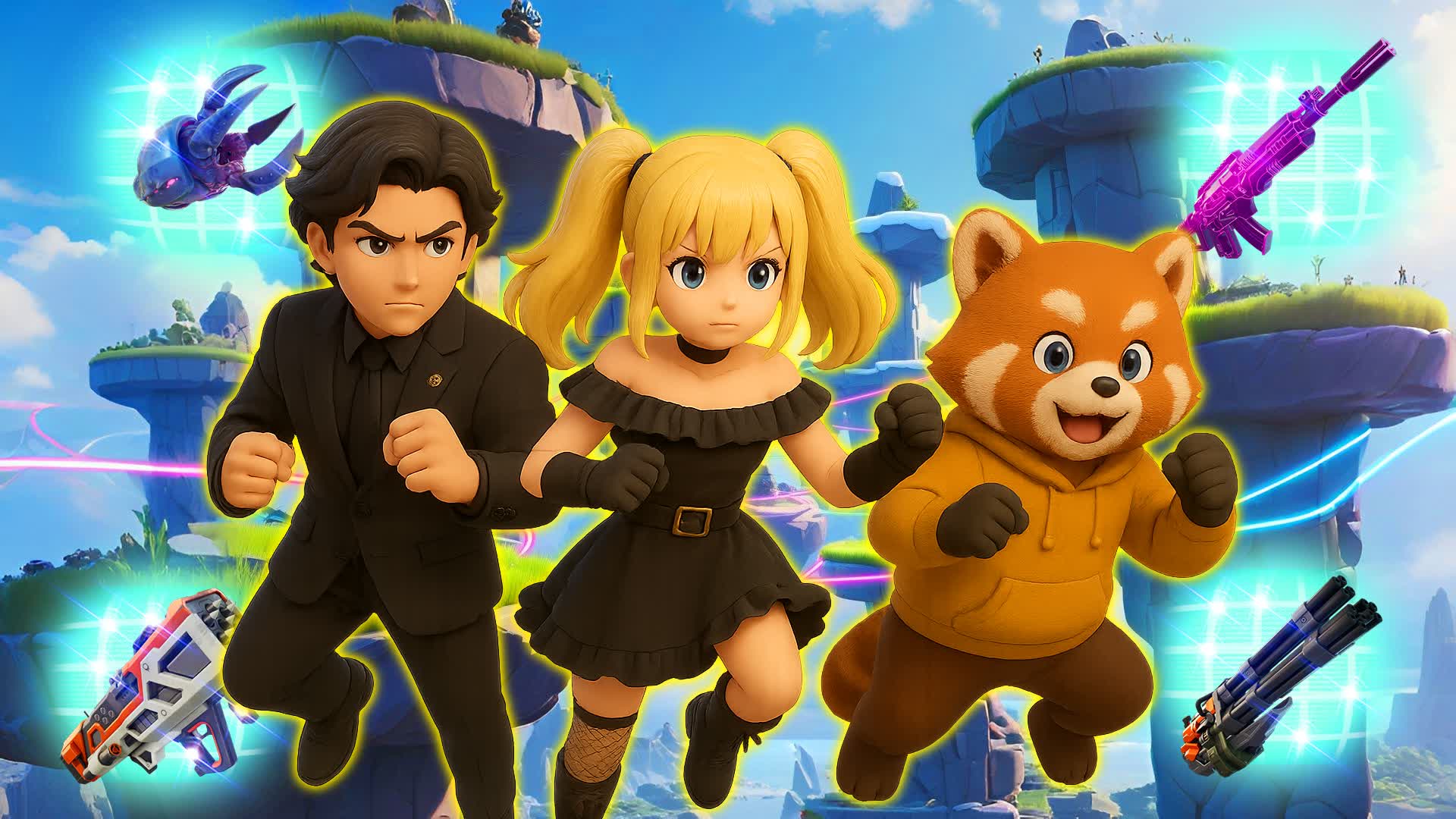 GrokAI - Free For All 5342-8559-9152 by pixelmap - Fortnite