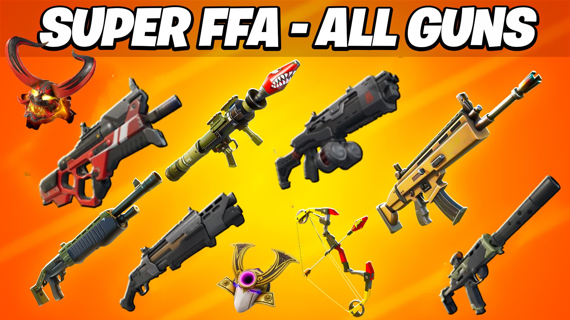 SUPER 1V1 FREE FOR ALL - ALL GUNS⭐ 5496-5743-6801 by edison - Fortnite Creative Map Code ...