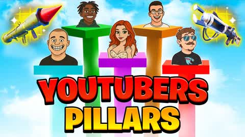 YOUTUBERS PILLARS 9356-9684-8312 by kertaqil - Fortnite Creative Map ...