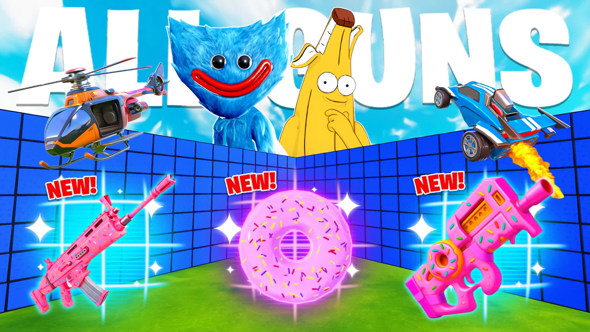 CRAZY 1V1 FFA - ALL GUNS & VEHICLES 1734-7990-8042 by shmunky ...