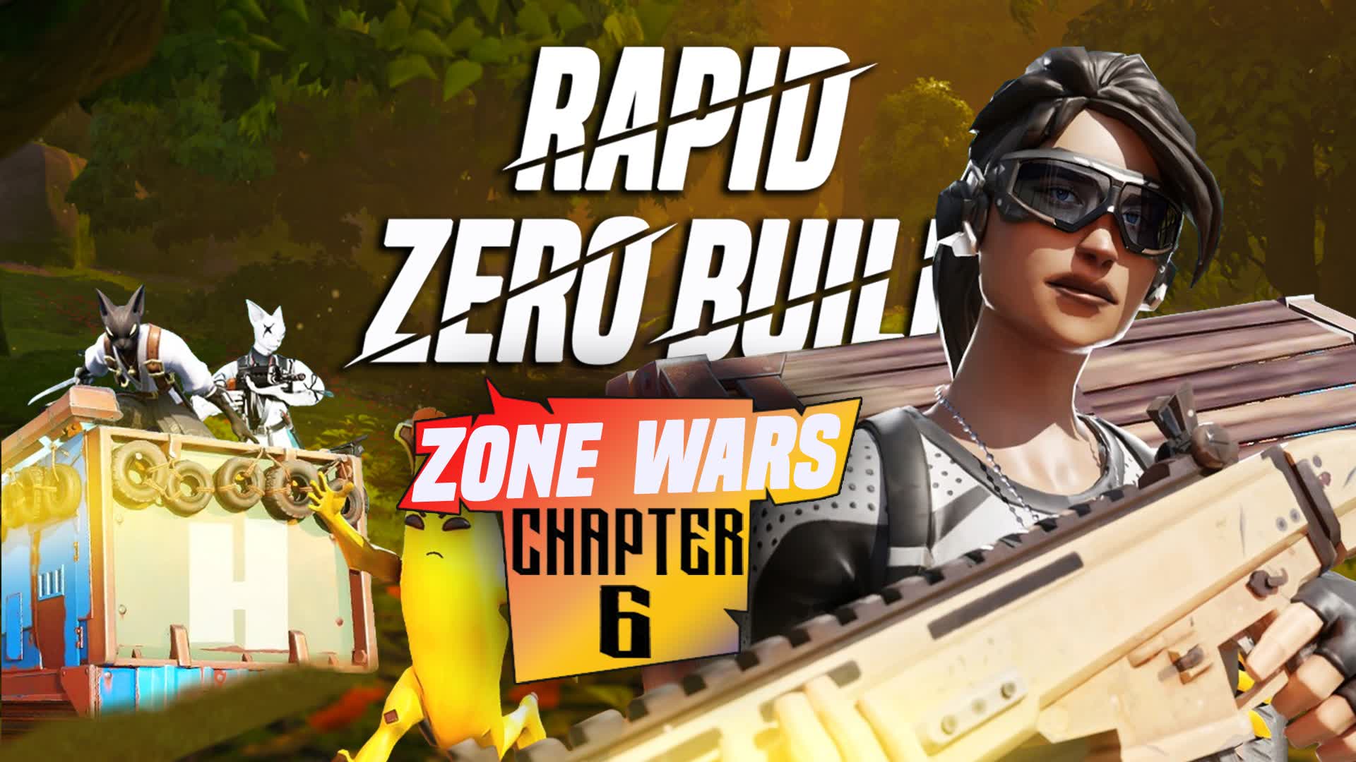 Rapid Zero Build Zone Wars CH6 🎯 0685-6444-3385 by z3rg - Fortnite Creative Map Code - Fortnite.GG