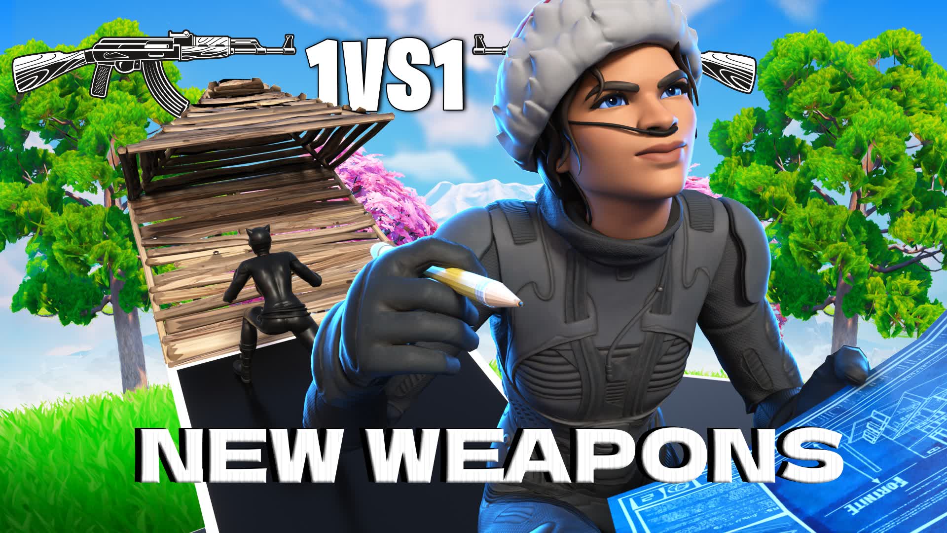 [90S] 1V1 BUILD FIGHTS 7320-9362-3888 by 90s-lucas - Fortnite Creative Map Code - Fortnite.GG