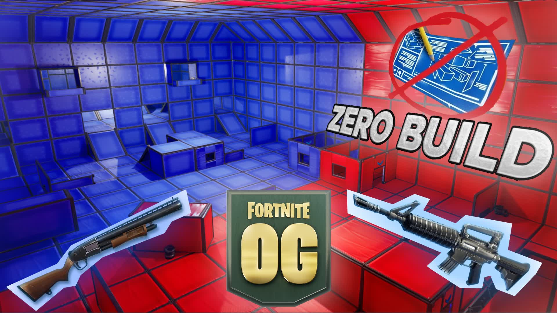 RED vs BLUE - NO BUILD - OG CHAPTER 1 4242-0044-8140 by leroisamo ...