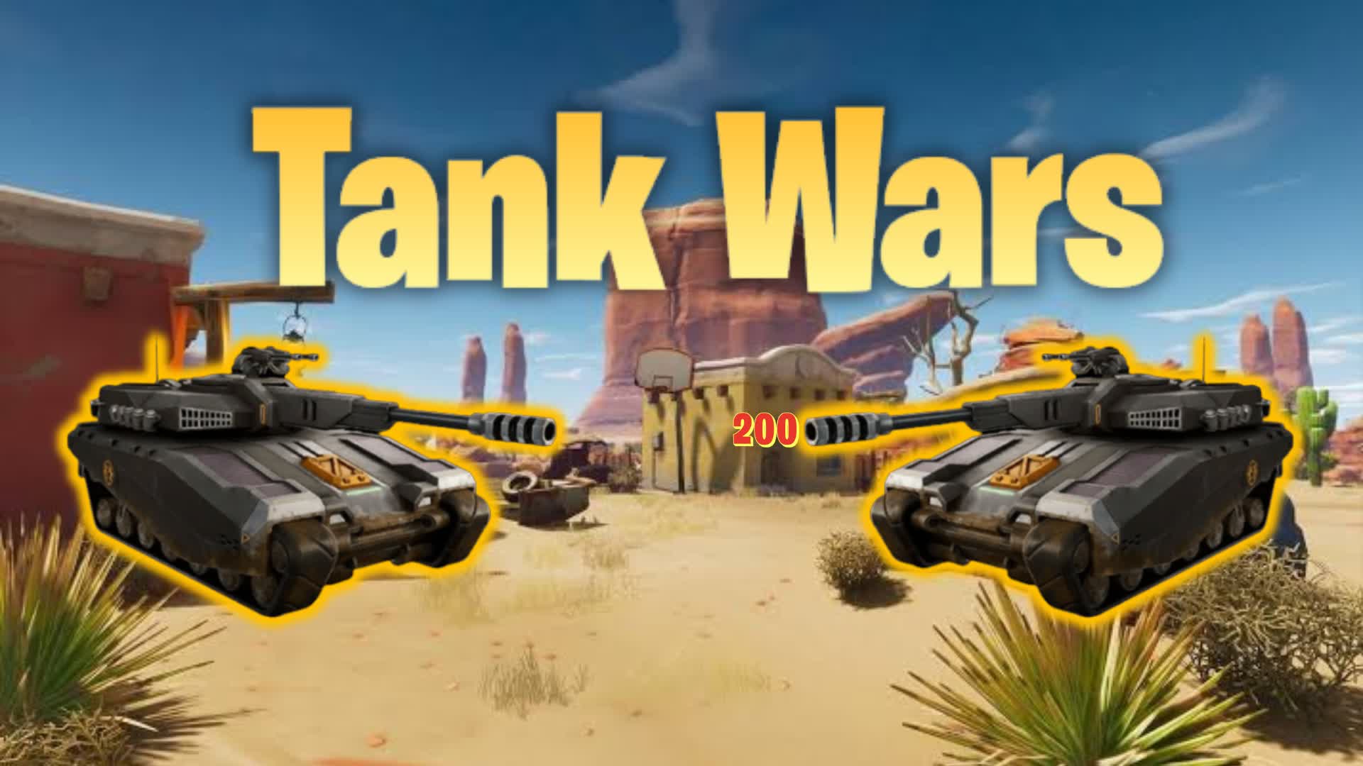 Desert Tank wars !! 5154-9705-8470 by mrskelly - Fortnite Creative Map ...