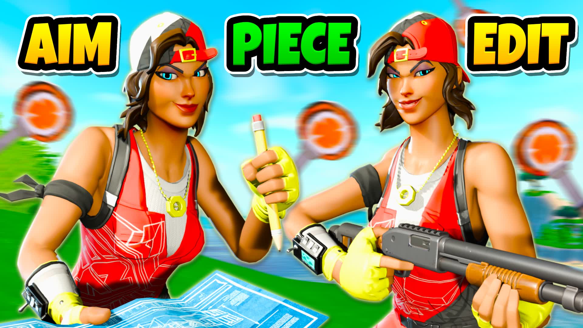 Warmup & Practice🎯Aim, Edit, Piece🧩 9421-7472-0910 by nmkn - フォートナイト