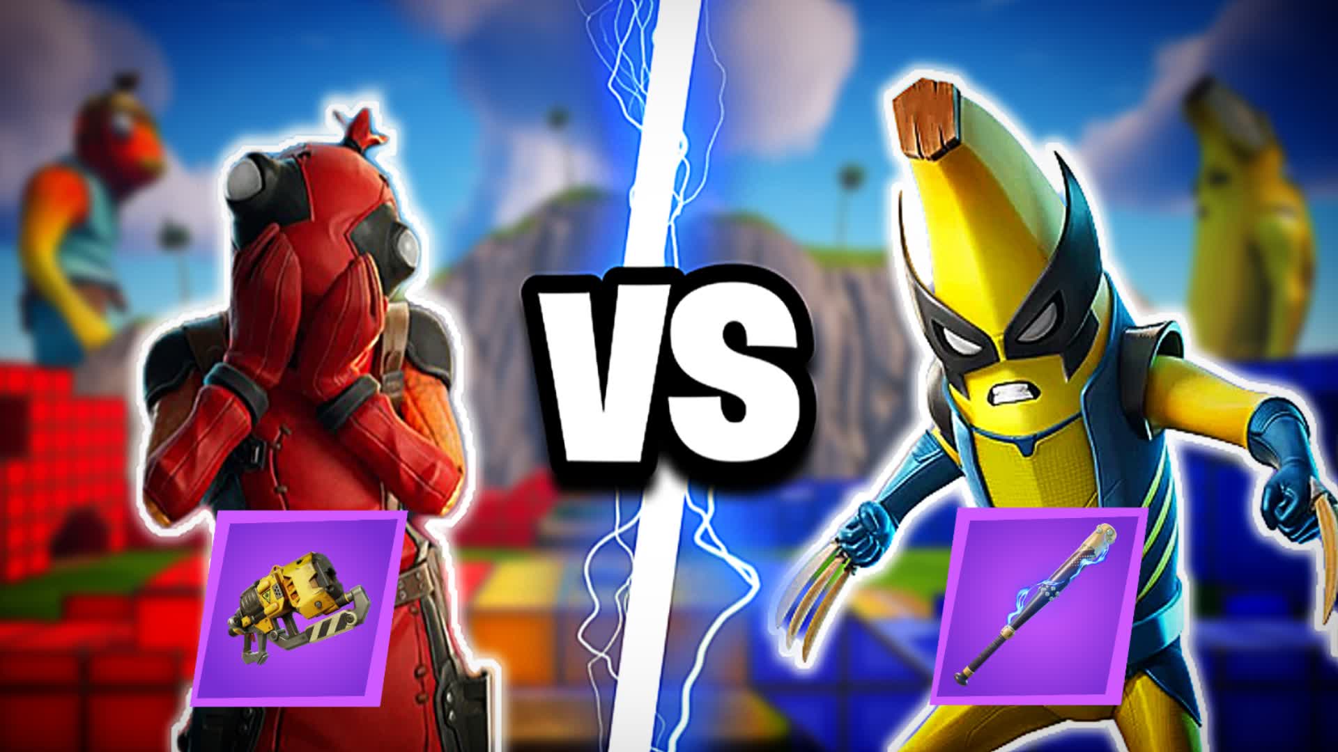 PEELY vs FISHSTICK 🔴🔵 7472-7230-2650 by frznarmy - Fortnite Creative Map Code - Fortnite.GG