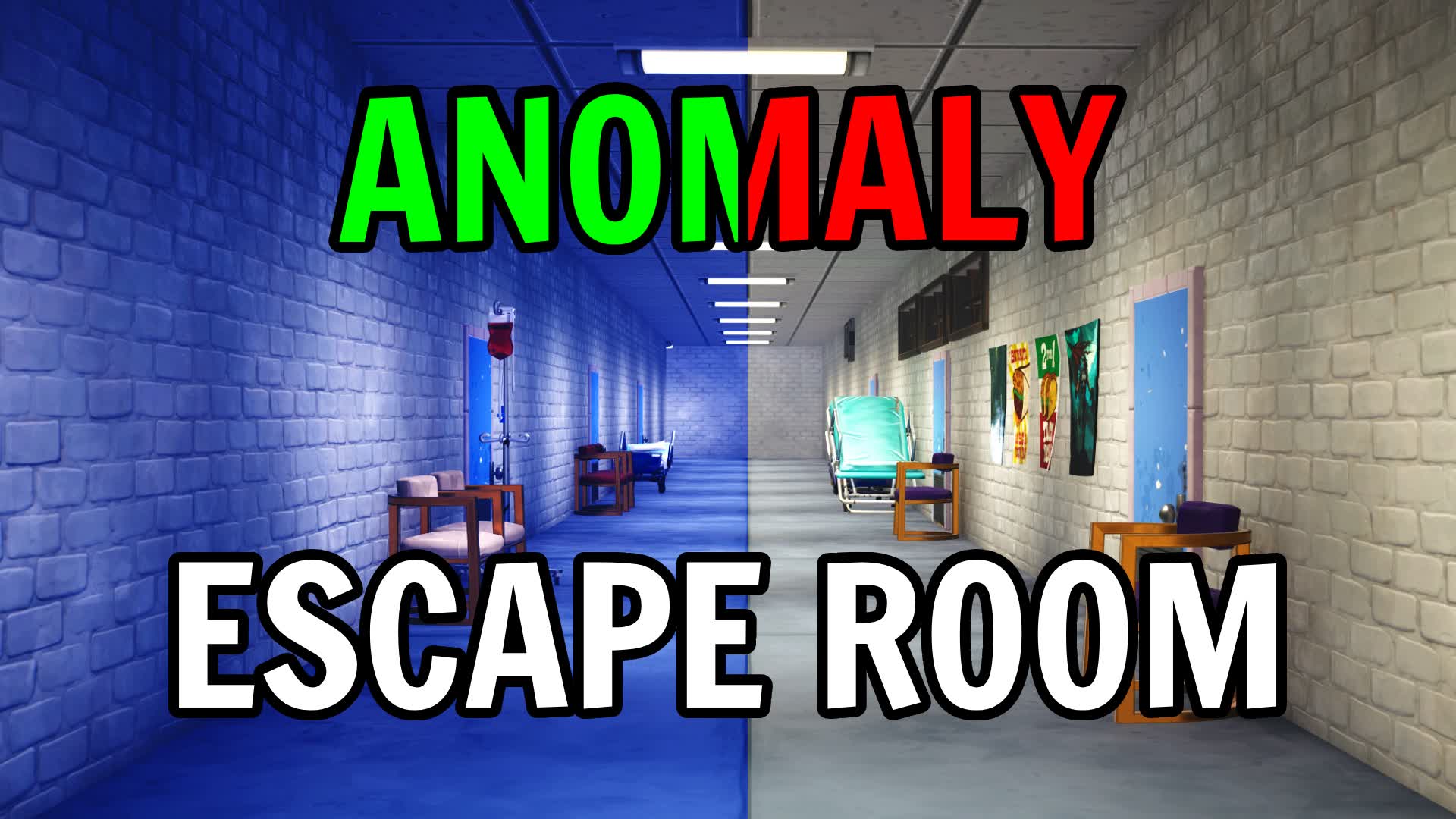 [HORROR] ANOMALY ESCAPE ROOM🔒 1018-4300-6071 by casson - Fortnite