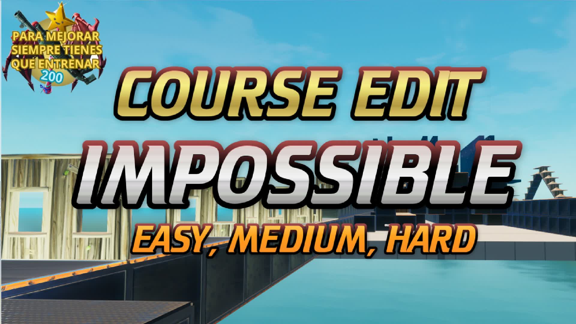 COURSE IMPOSSIBLE EDIT 1775-7623-2064 by tiktok_srgamesxd - Fortnite ...