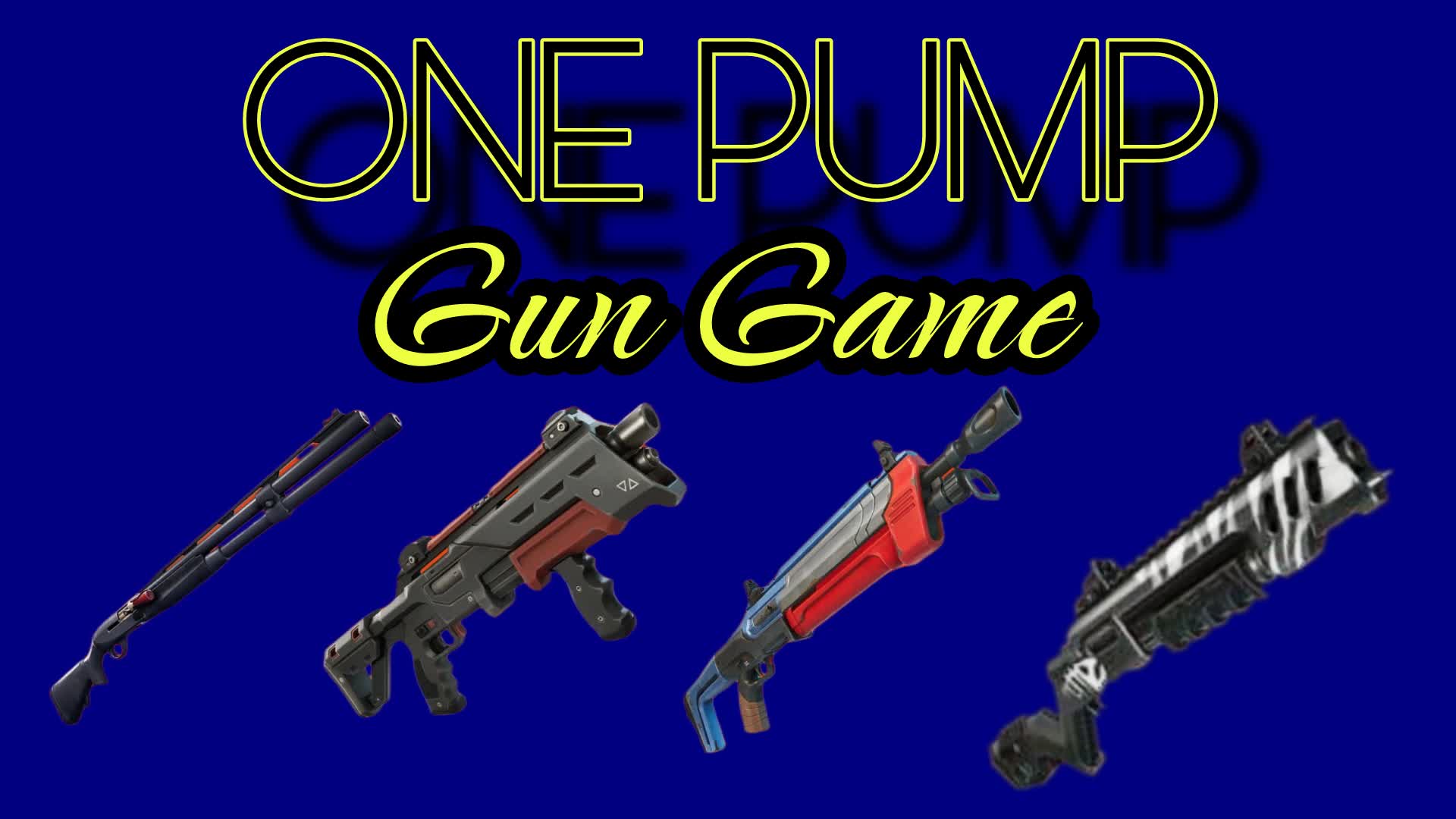ONE PUMP GUN GAME 0337-7178-3777 by ryzenknight - Fortnite Creative Map ...