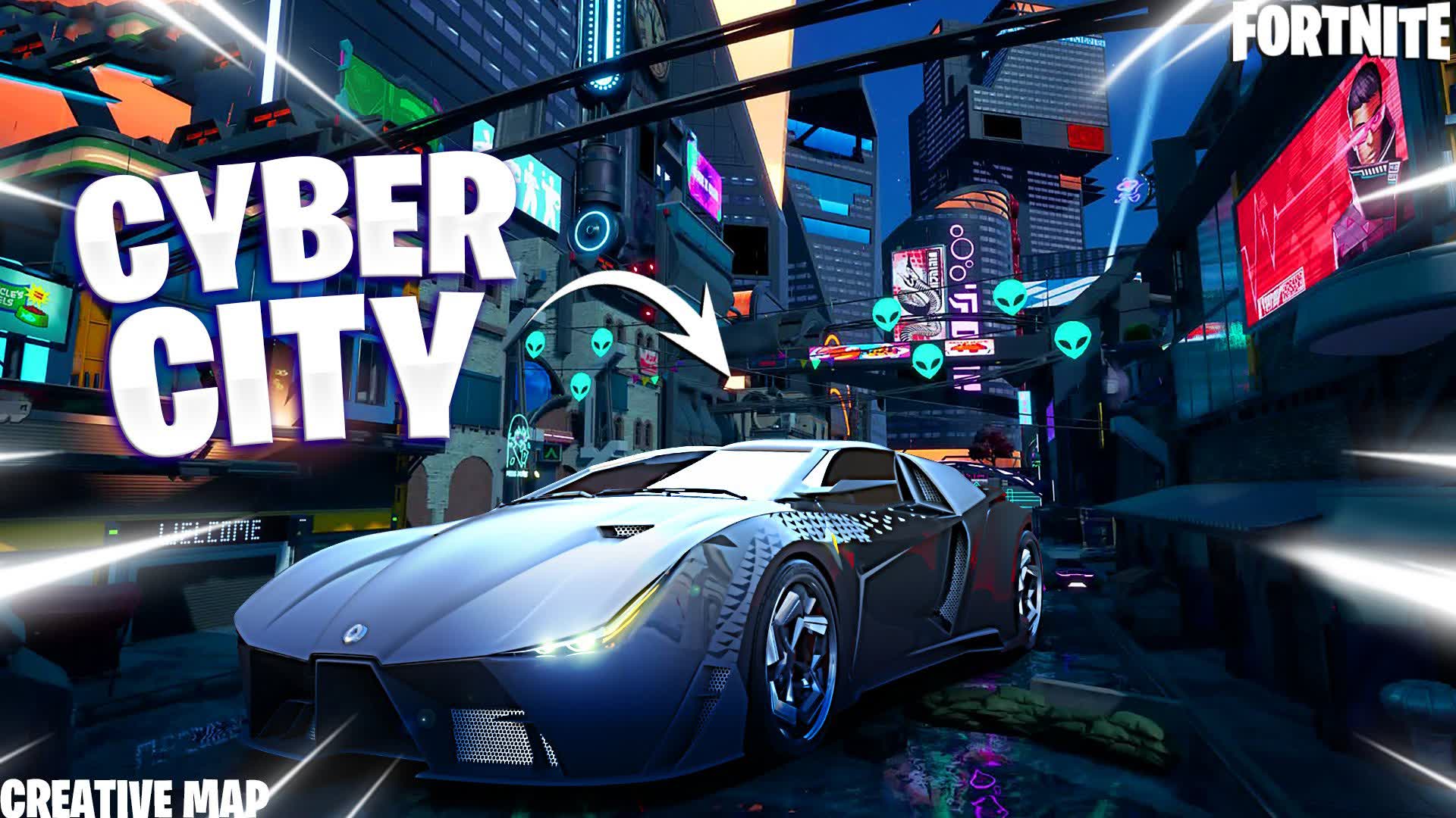 🌃 Cyber City FFA 🌃 4661-7405-7839 by six_7 - Fortnite Creative Map Code ...