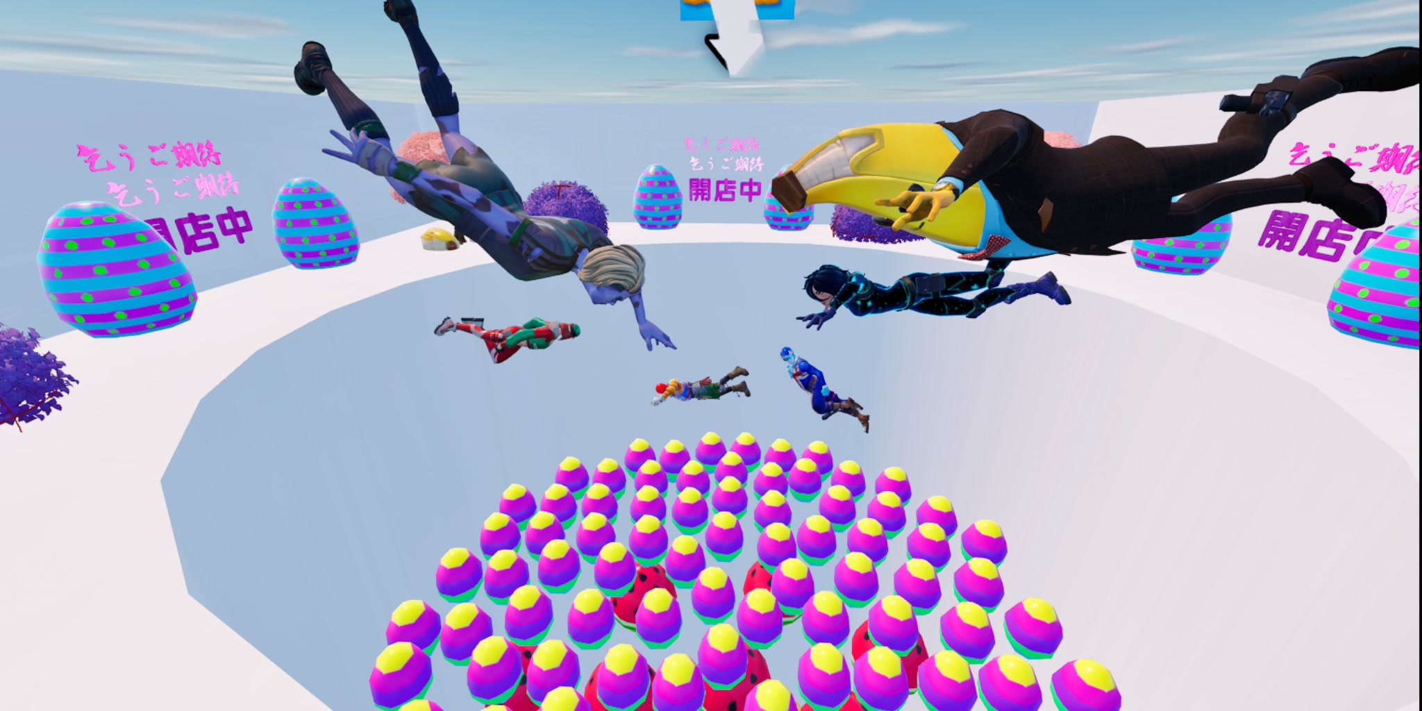 MEGA FALL - سقوط ضخم 1287-5857-0745 by jeff_boby - Fortnite Creative ...