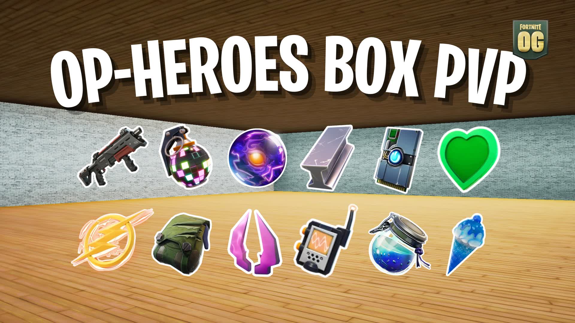😈 OP-HEROES BOX PVP 📦 7000-0403-6665 by drying - Fortnite Creative Map ...