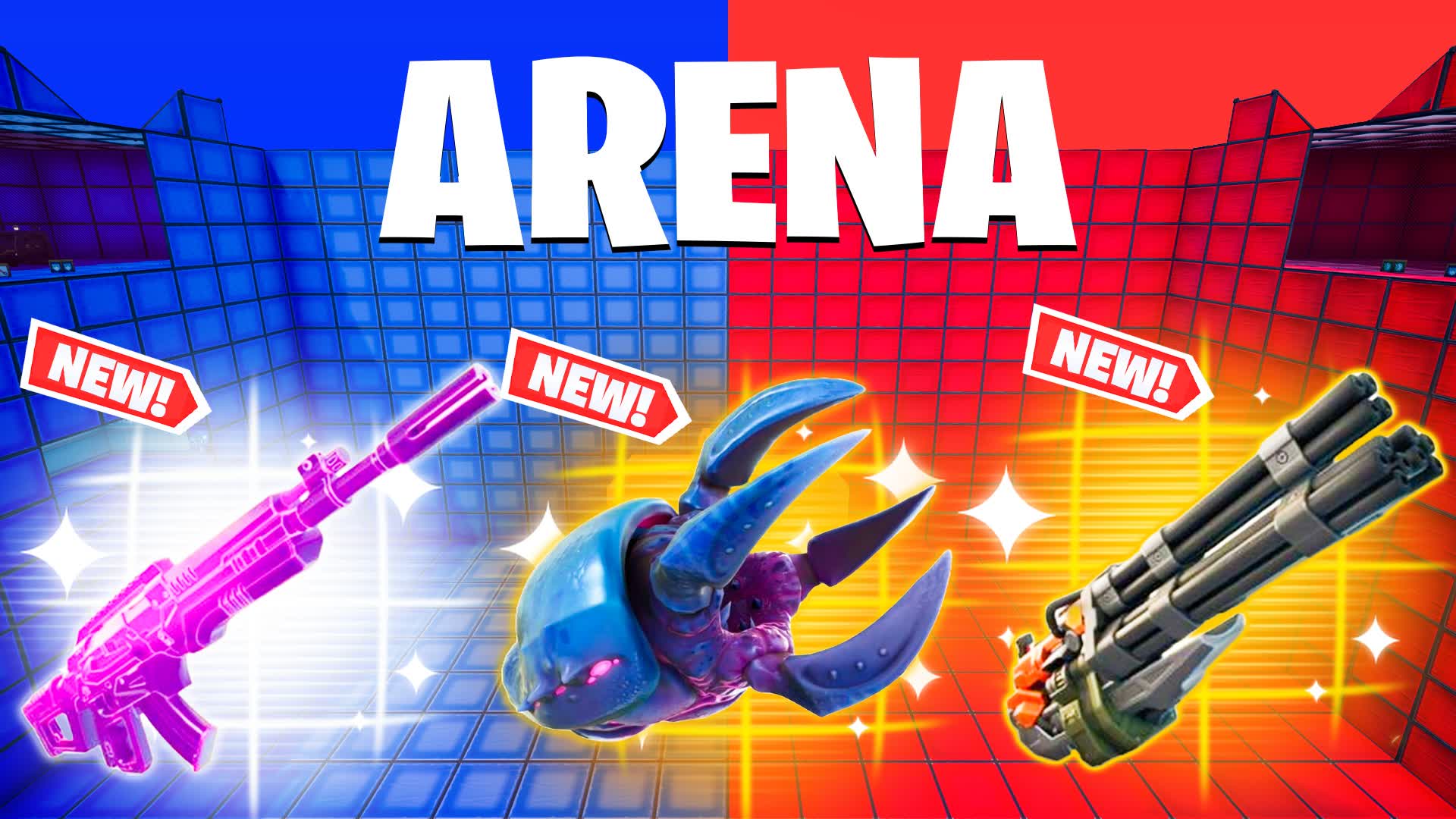 ARENA RED VS BLUE 2596-2991-3654 by qwg_fn - Fortnite
