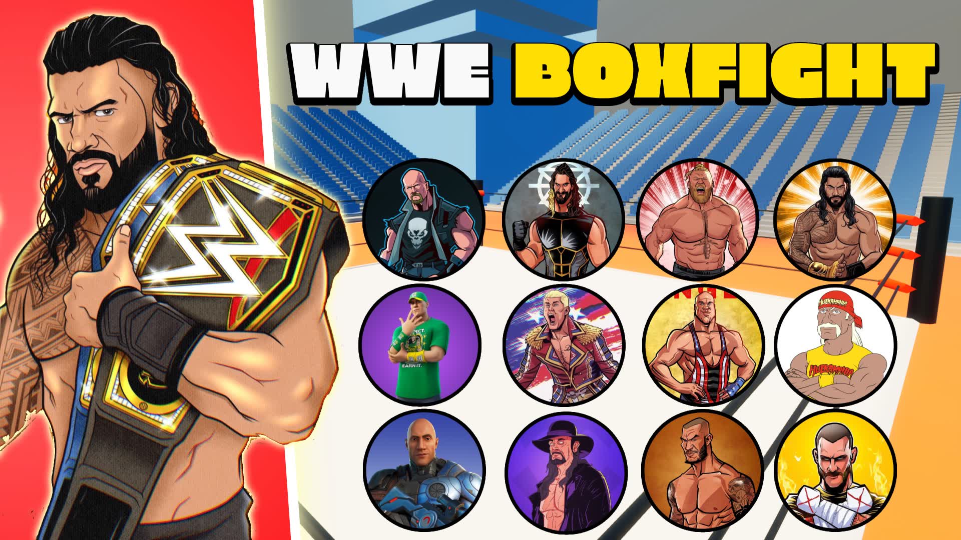 WWE BOXFIGHT📦 4320-1784-2935 by lilrmi7f - Fortnite Creative Map Code ...