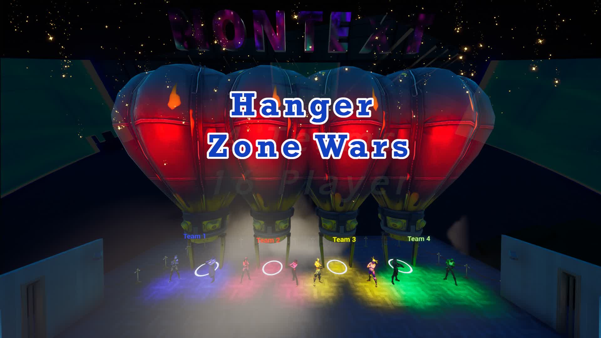 Hanger ZONE WARS 2733-9502-8004 by nontext - Fortnite Creative Map Code - Fortnite.GG