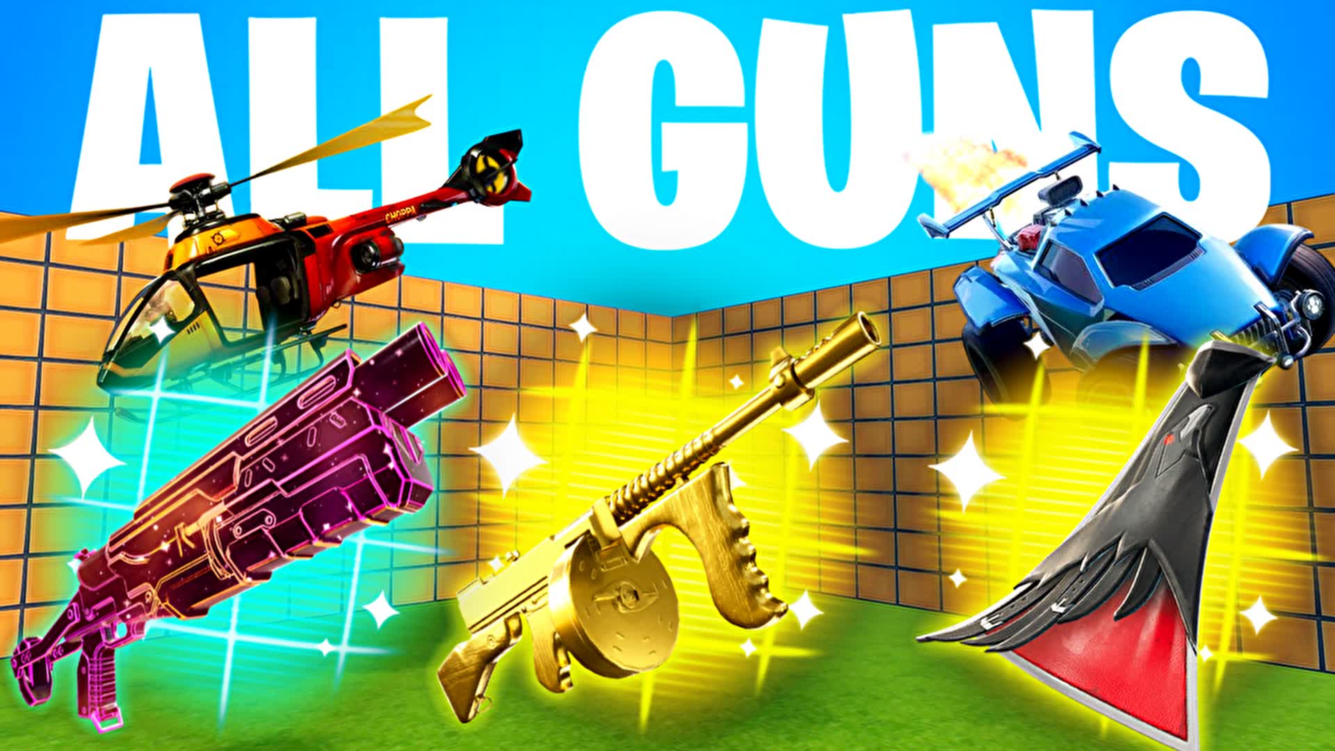 ALL WEAPONS 1V1 229 3254-6957-2051 by yuwa229 - Fortnite Creative Map ...