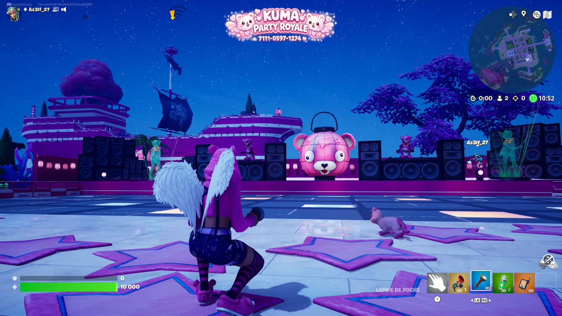 KKS - Kuma Party Island 🏝️🐻 7111-0597-1274 by ms.dharatee - Fortnite ...