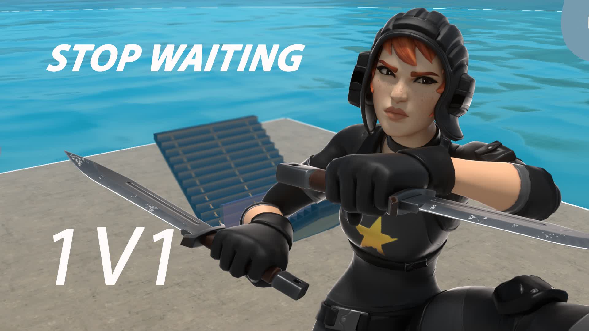 Stop Waiting 1v1 5013-1608-3900 by sensh1 - Fortnite