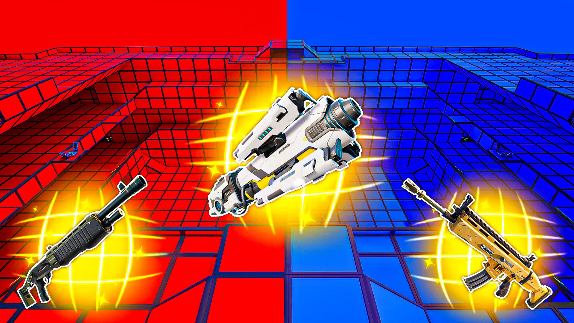 RED VS BLUE: THE ULTIMATE BATTLE 8583-4875-9011 by wzymaps - Fortnite