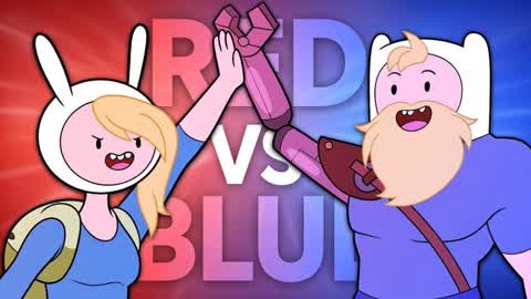 FIONNA RED VS FINN BLUE 🔴🔵 5935-0635-5172 by fractalbreakz - Fortnite ...