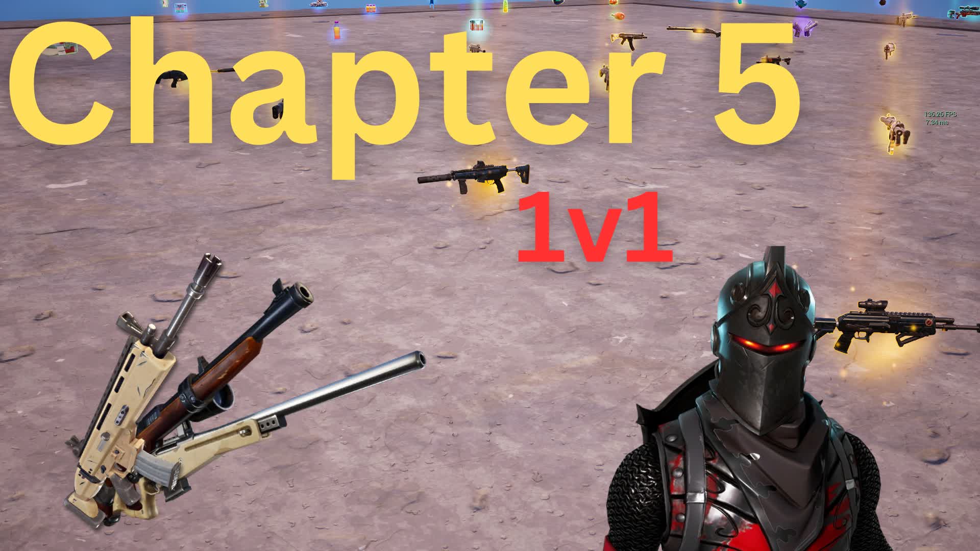 🔥Chapter 5 1v1. All new weapons🔥 6110-8610-2695 by todobos - Fortnite ...