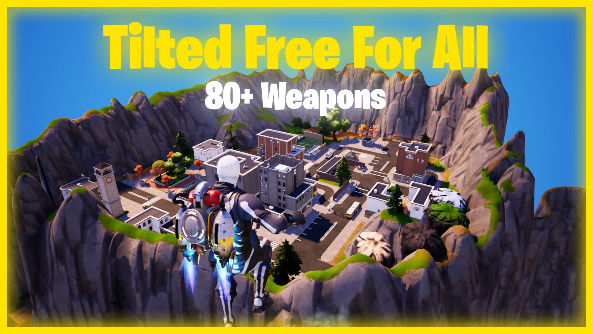 Tilted Towers Free-For-All 4392-6759-3802 by kevjon - Fortnite Creative Map Code - Fortnite.GG