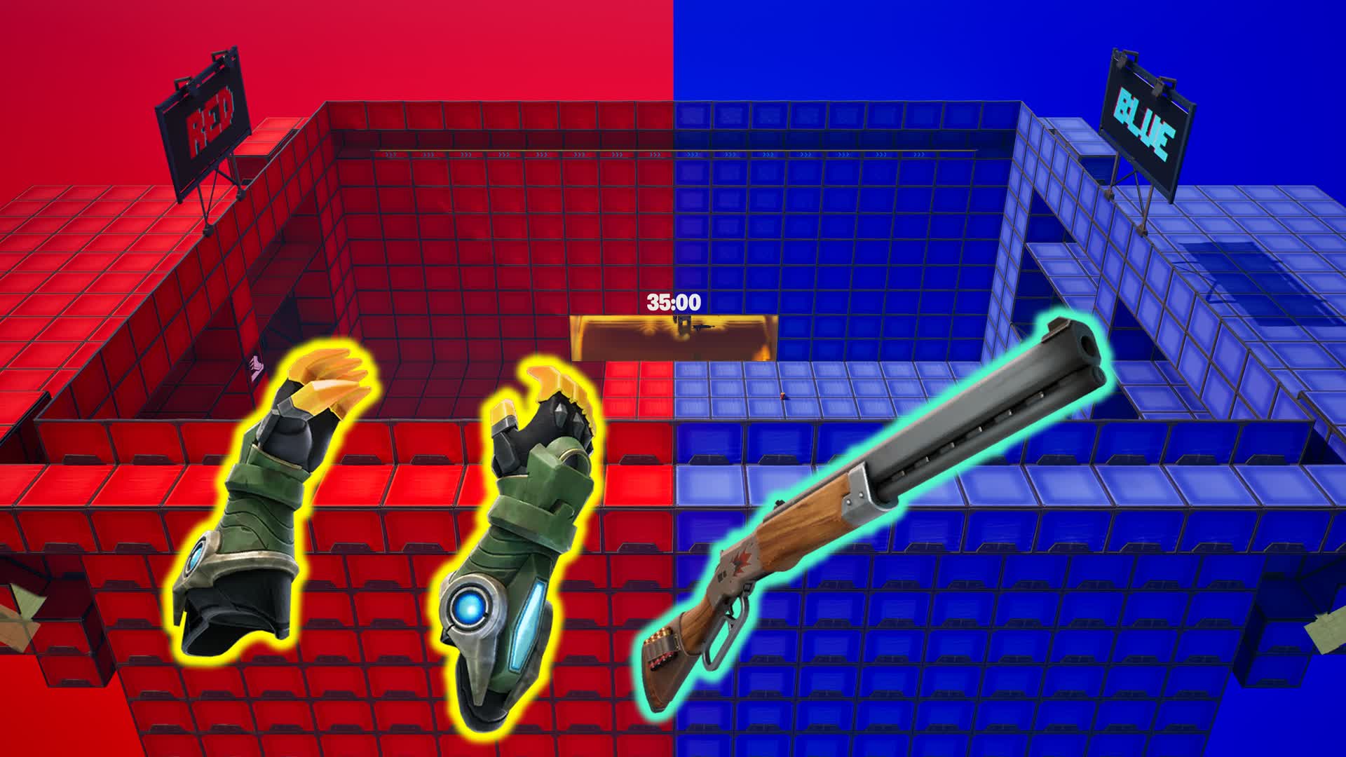 CRAZYY RED VS BLUE 🆕 0126-8193-8095 by ettrue - Fortnite Creative Map ...