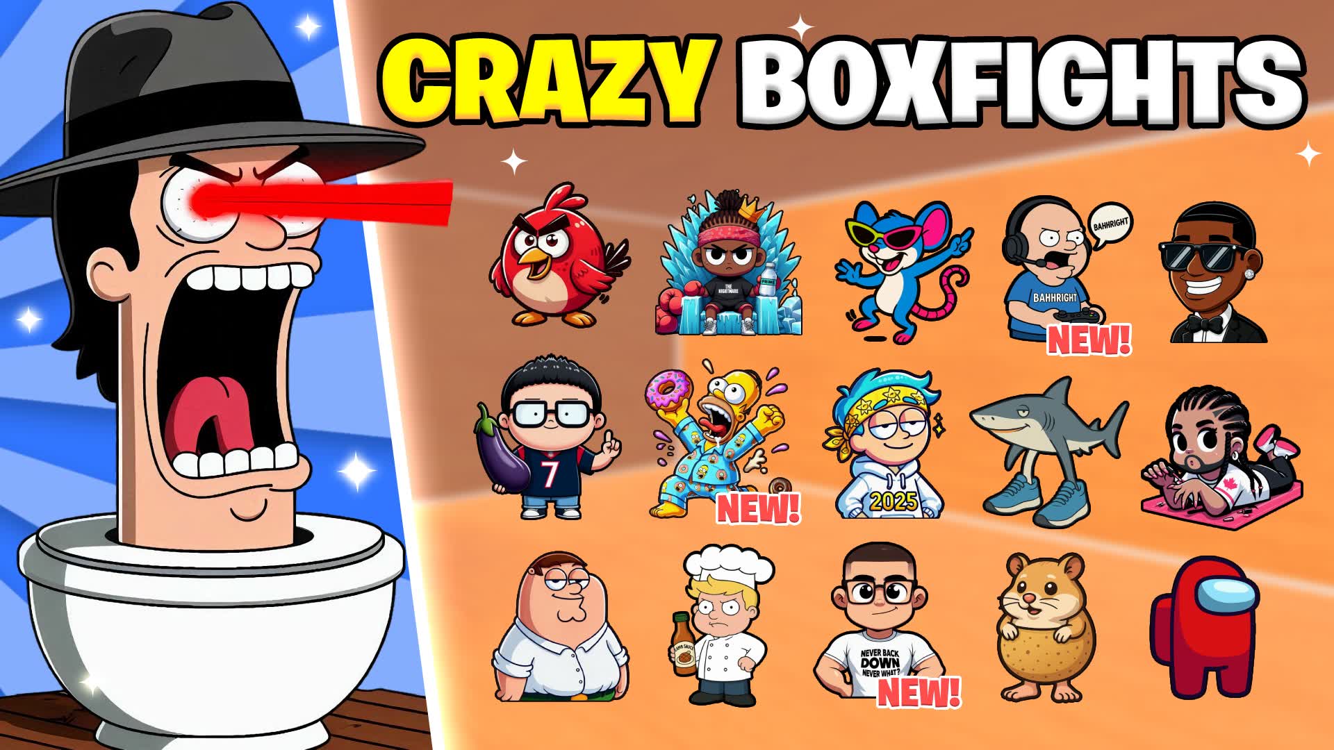 CRAZY BOXFIGHTS 🤣 📦 1433-9490-5899 by hypermeme - Fortnite