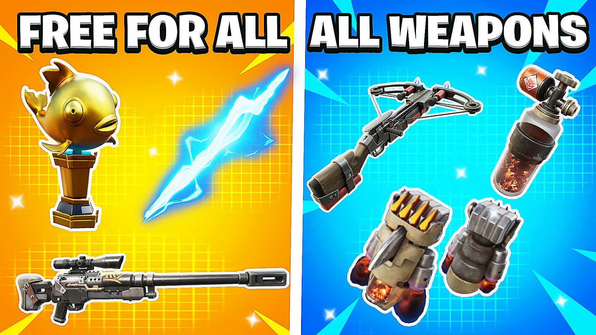 ALL GUNS - SEASON 4💥 7376-8613-1648 by fightcreator - Fortnite Creative ...