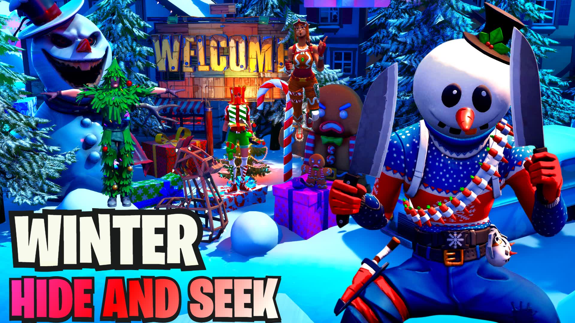 WINTER - HIDE AND SEEK🎄 6004-4279-6867 by zombif - Fortnite Creative ...