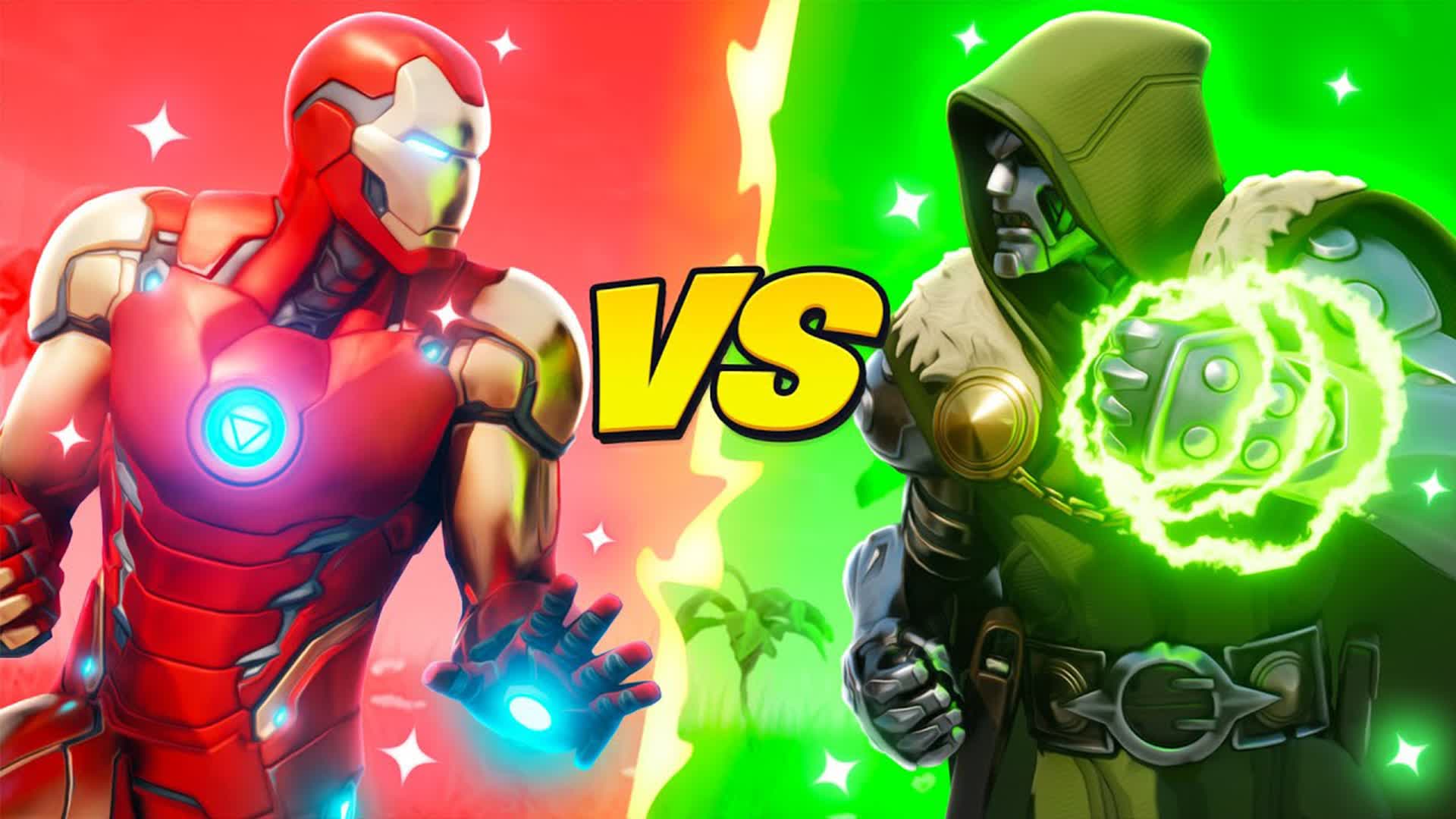 IRONMAN VS DOCTOR DOOM 8534-0450-7271 by lave - Fortnite Creative Map Code - Fortnite.GG