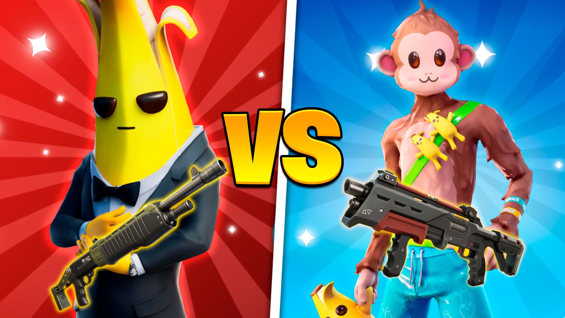 🍌PEELY VS MONKI🐵 2657-0542-3687 by carecan - Fortnite Creative Map Code ...