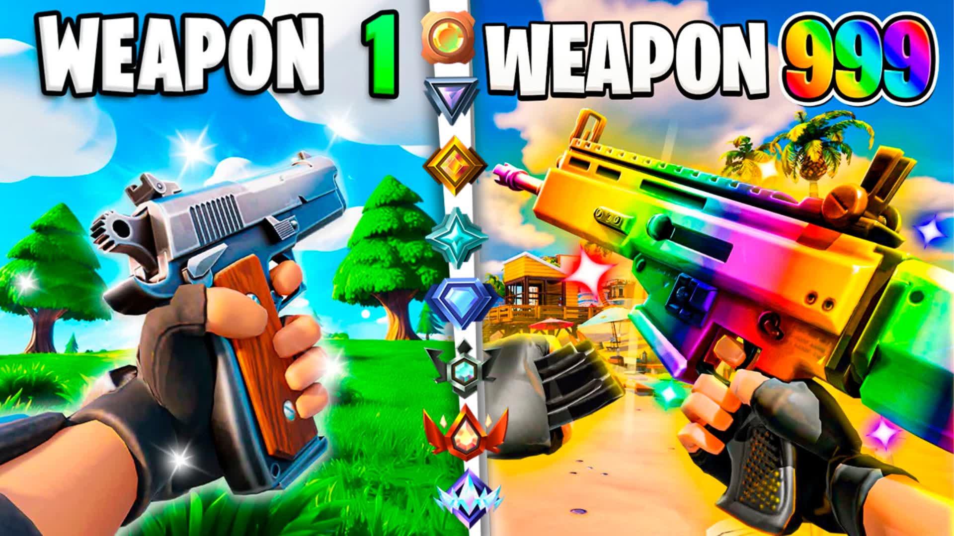 FIRST PERSON GUN GAME 🌟 ONE SHOT 8766-6972-4399 by elnota33 - Fortnite Creative Map Code ...