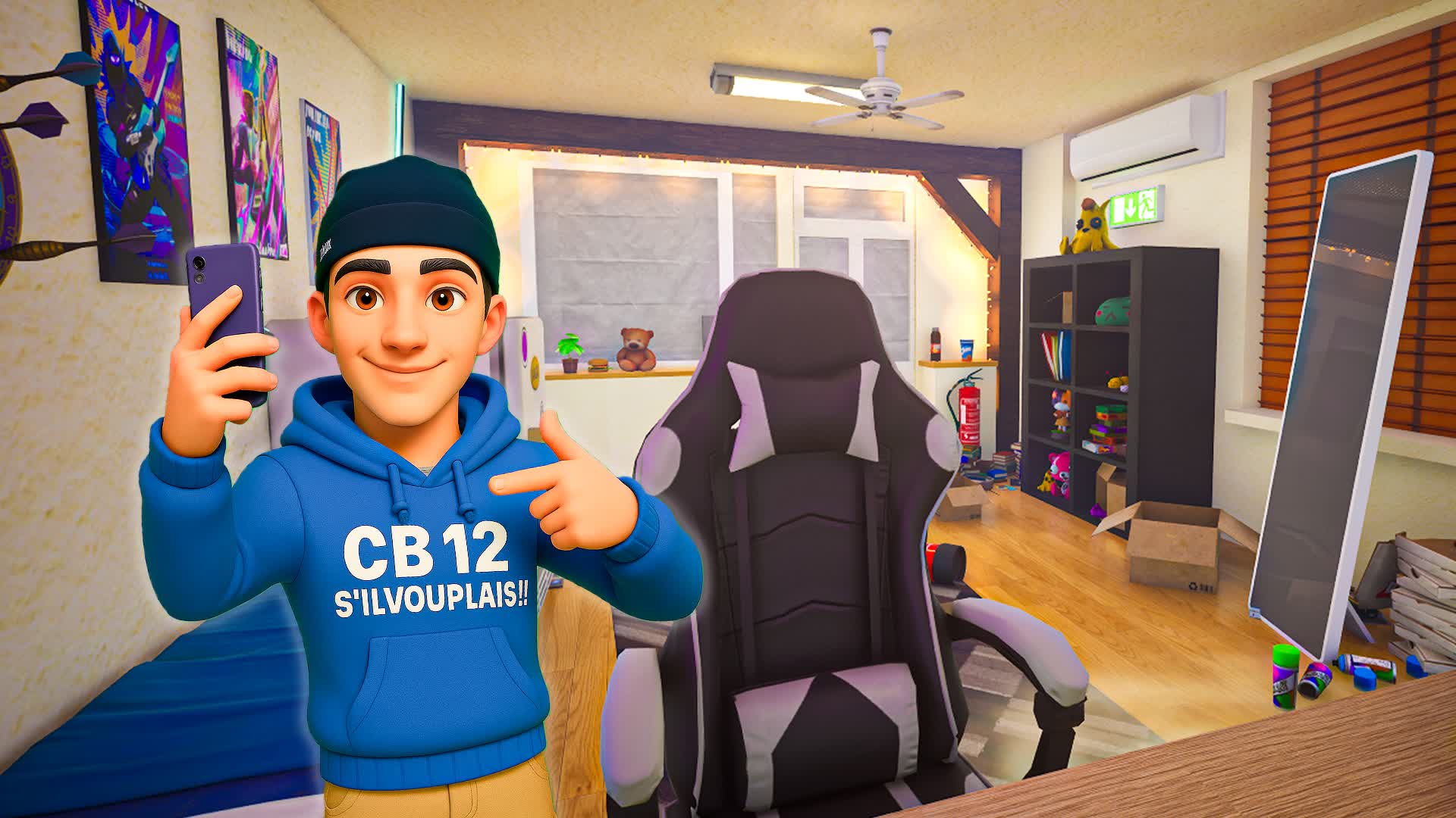 CACHE CACHE DANS LE SETUP DE ANYME 2058-9153-4072 by bka - Fortnite ...