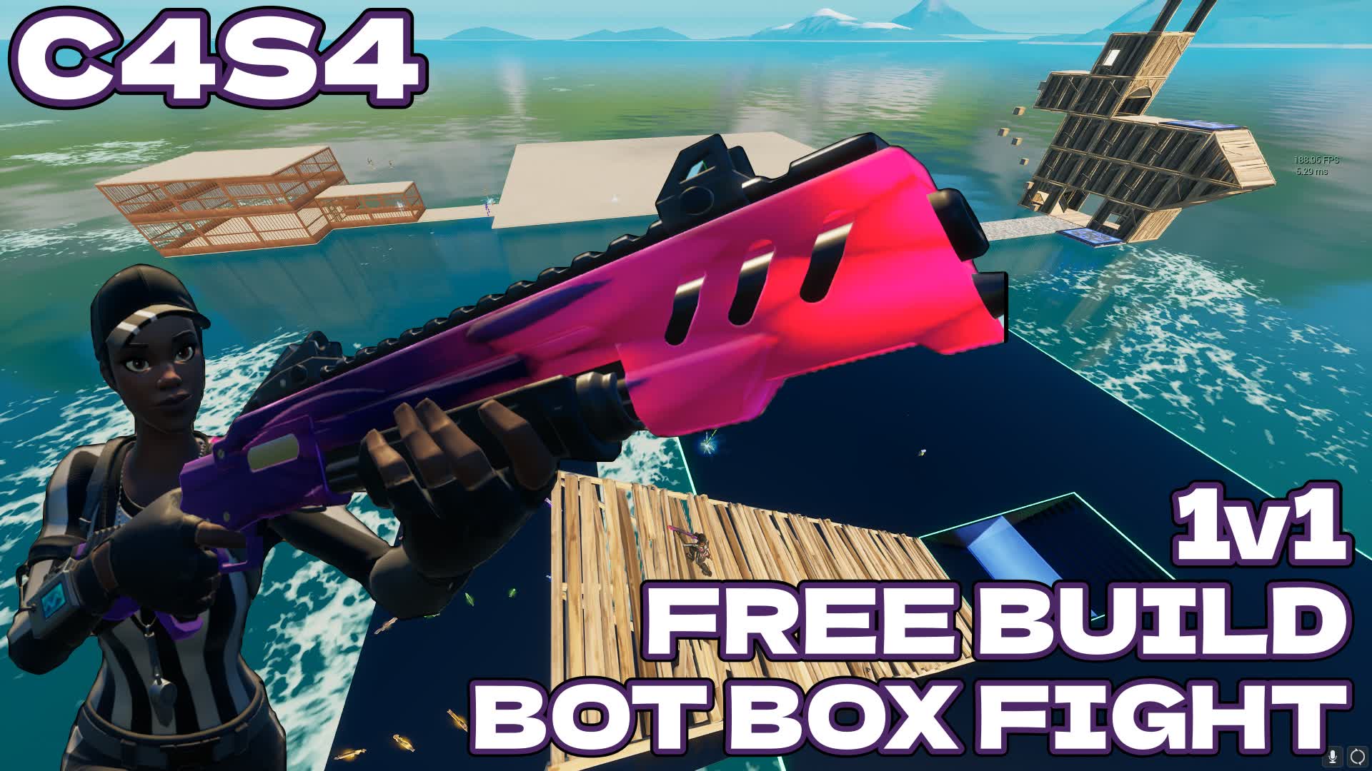 1v1 高性能(16pleyer)Llama 3727-0961-0518 di もくさく.ポンコツライバー - Fortnite