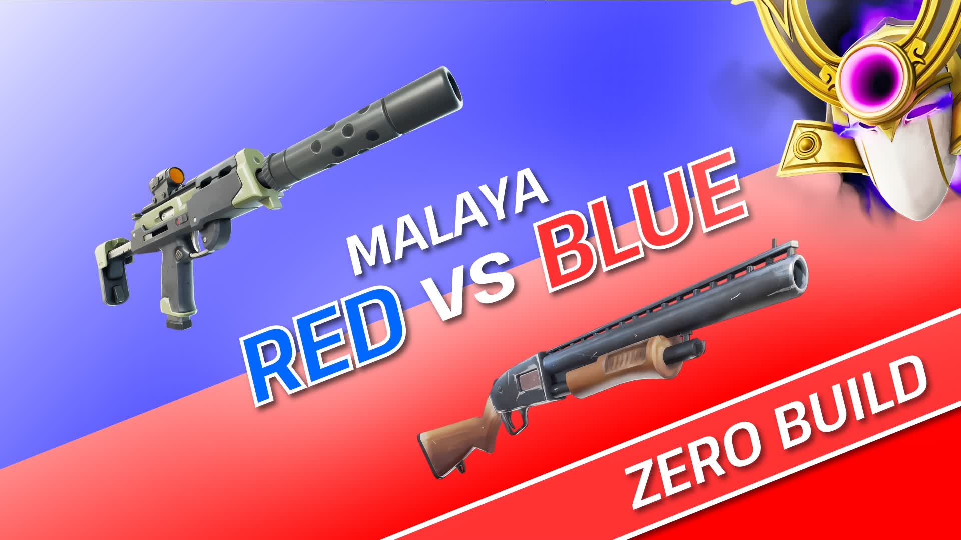 Malaya Red vs Blue Zero Build 7253-6652-5871 by mikudato - Fortnite ...