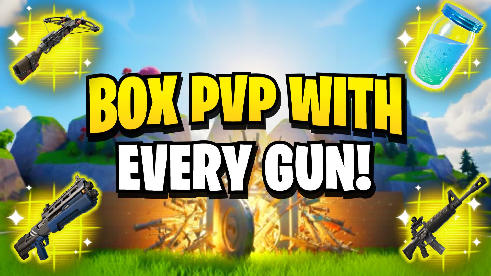 (FFA 1v1) BOX PVP WITH EVERY GUN 0378-6322-4656 by mrmunoz147 - Fortnite