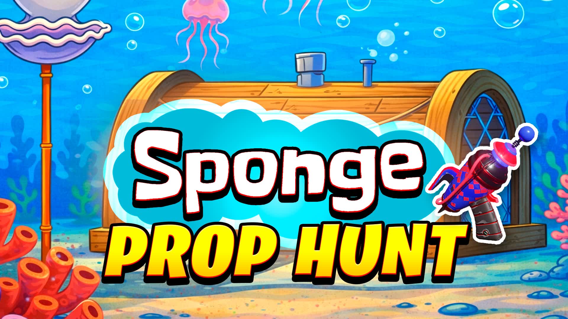 PROP HUNT 🤗 SPONGE 8950-9848-5525 by baylife - Fortnite