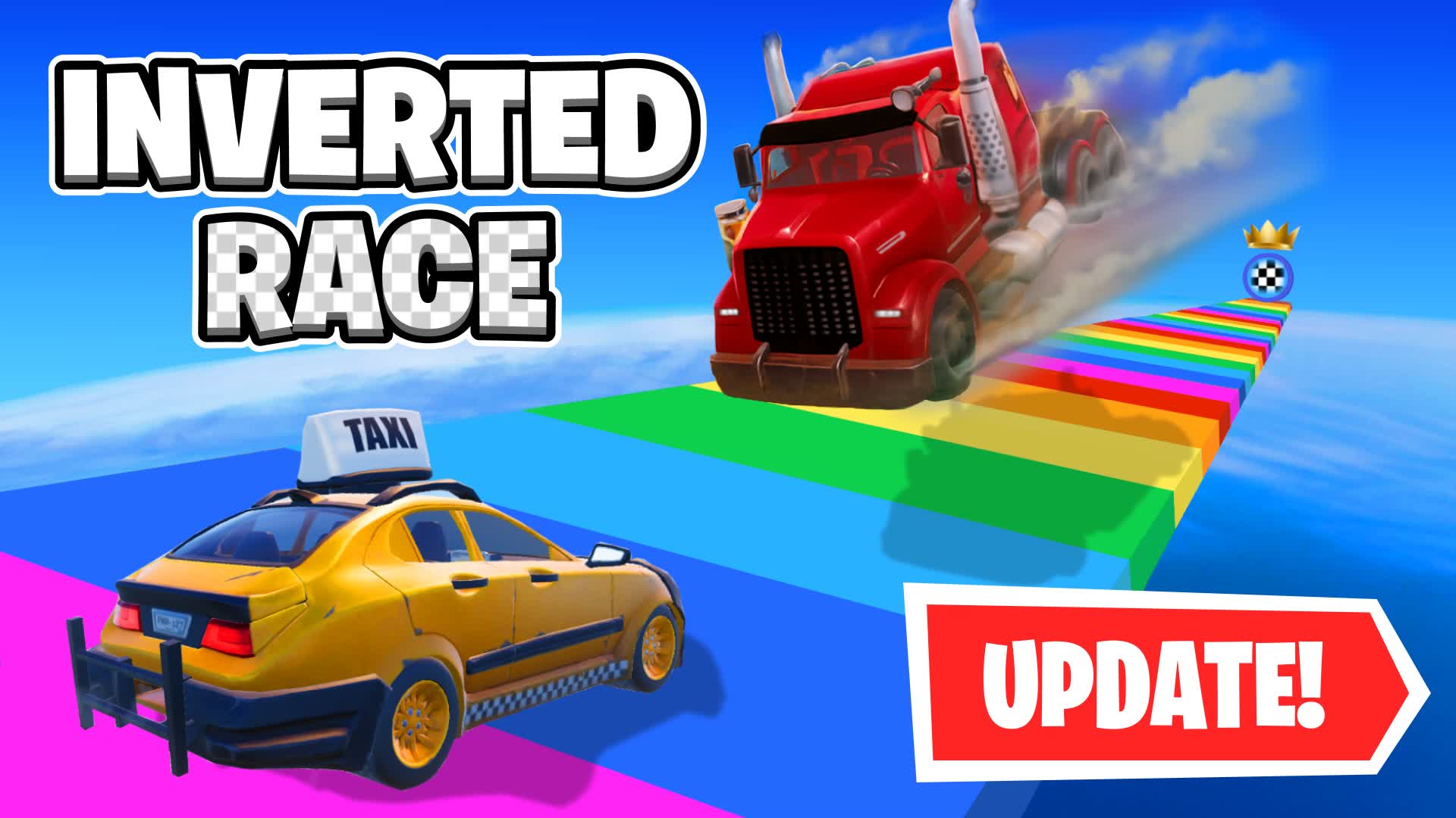 Inverted Race 0764-5469-0406 by v4ln - Fortnite Creative Map Code ...