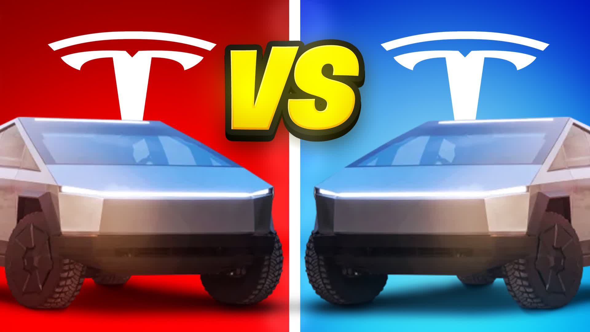 TESLA CYBERTRUCK RED VS BLUE 🔴🔵 2403-8347-2903 by marko137 - Fortnite ...
