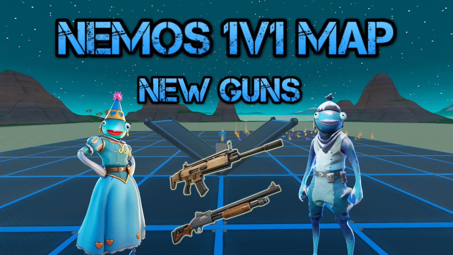 NEMOS 1V1 MAP🐟 9422-6974-9274 by stepix - Fortnite Creative Map Code - Fortnite.GG